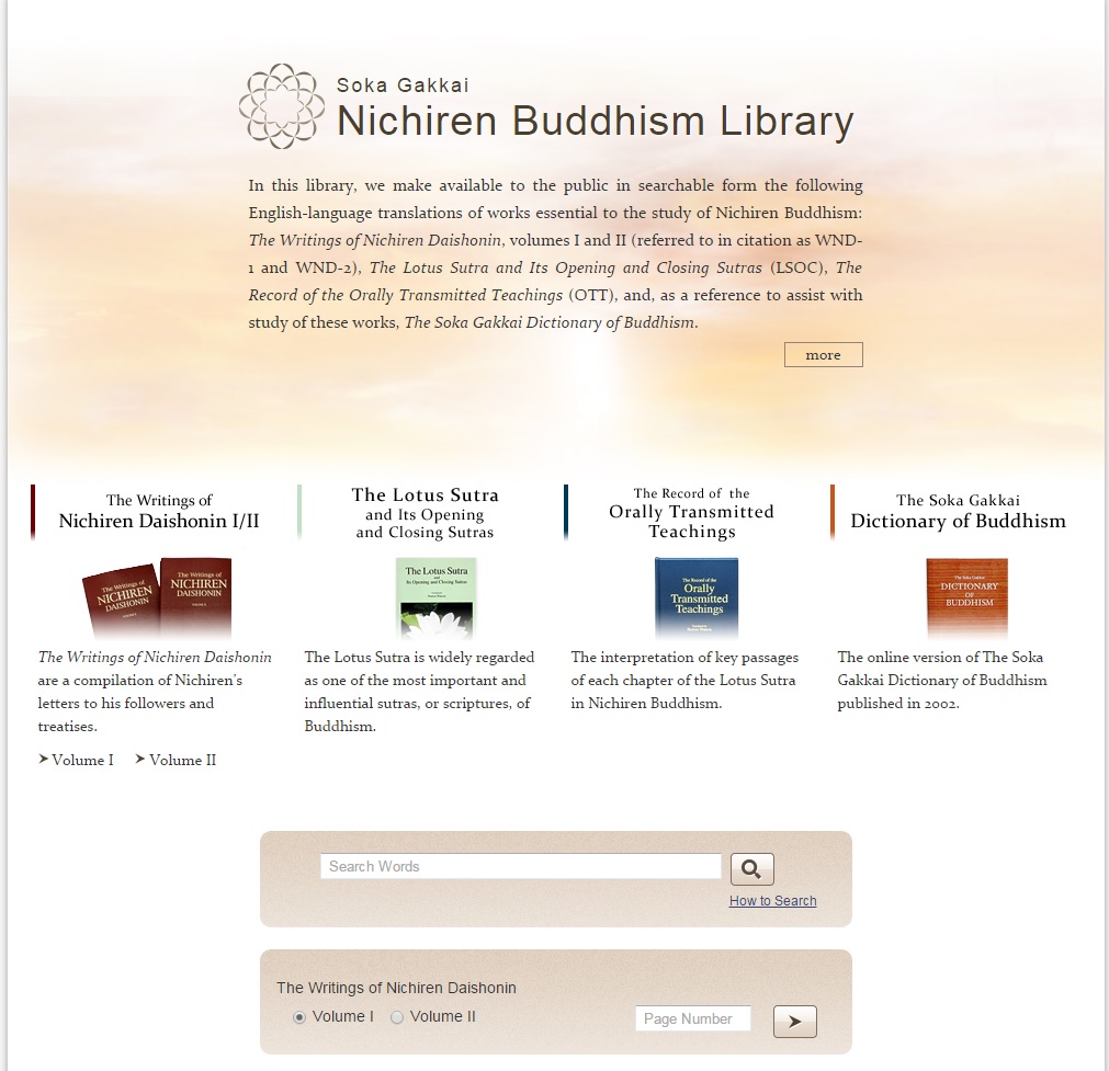 The Writings of Nichiren Daishonin | SGI Canada